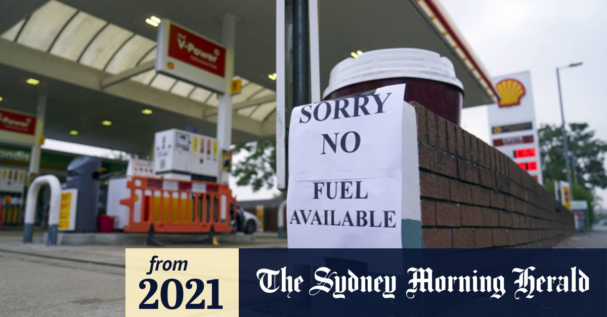 British petrol shortage after panic buying sparked by truck driver shortage